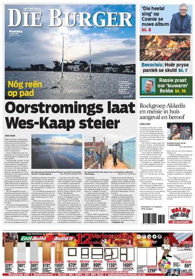 Die Burger-voorblad | Die Burger